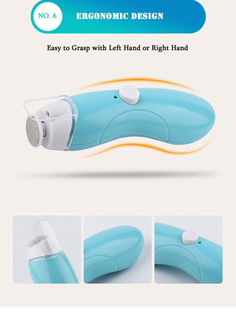FANSIDI Rechargeable Baby Nail Trimmer & Electric Nail Clipper (color ...