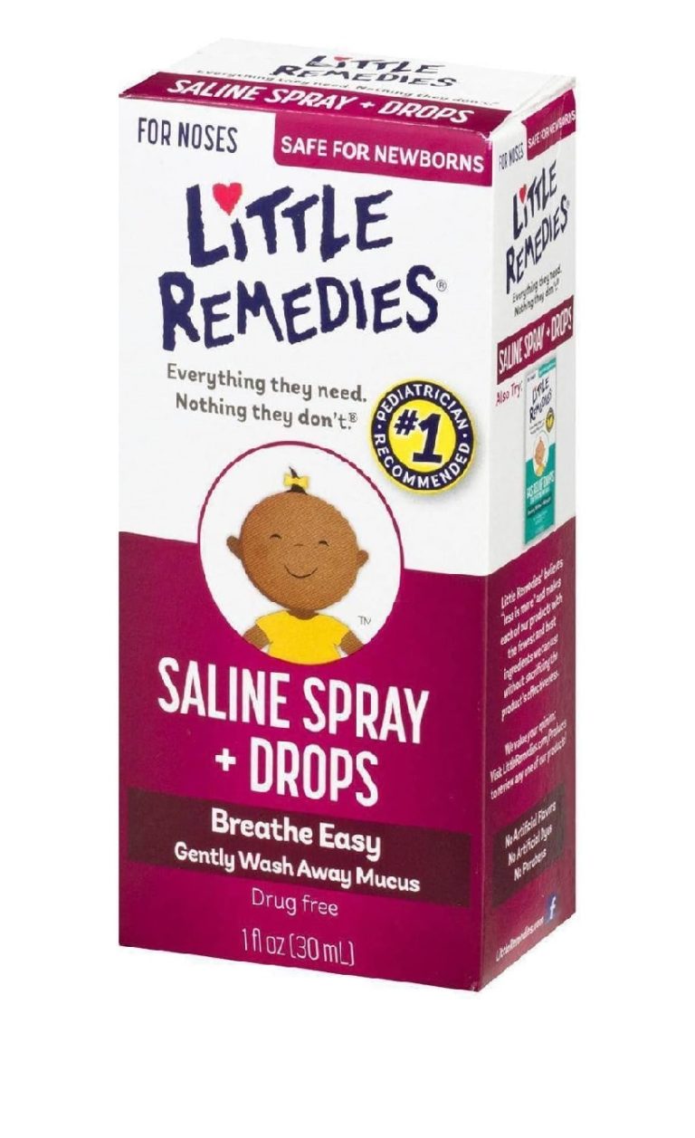 Little Remedies Little Noses Saline Spray Drops, 1 Fl Oz – Baby Shop ...